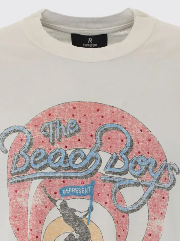 REPRESENT Graphic Print T-shirt In Organic Cotton And Hemp