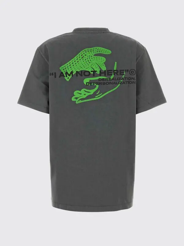 11:11 L.U.C.K. 11:11 L. U.c. K. Crewneck Cotton T-shirt With Back Logo