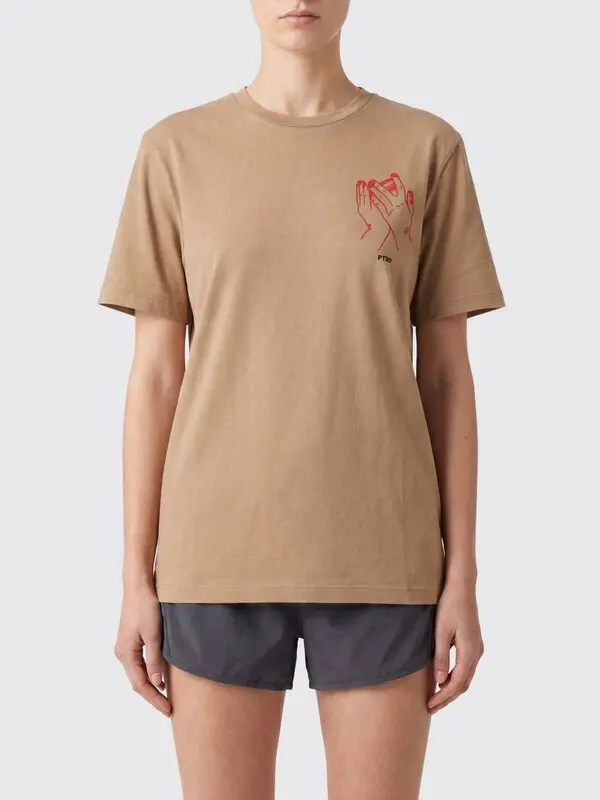 11:11 L.U.C.K. 11:11 L. U.c. K. Slogan Print Crewneck Cotton T-shirt
