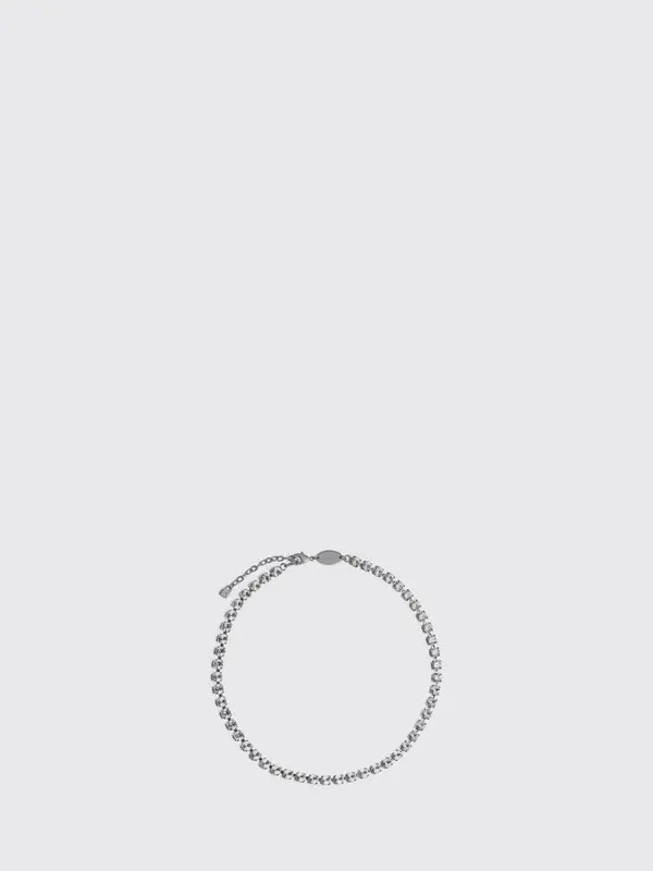Dsquared2 Rhinestone Choker Necklace - Silver