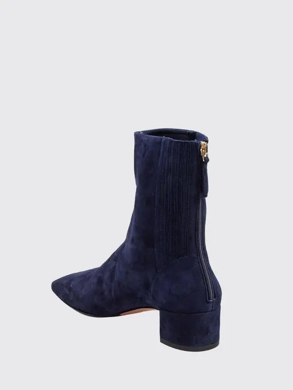 AQUAZZURA Saint Honoré Suede Chelsea Boots