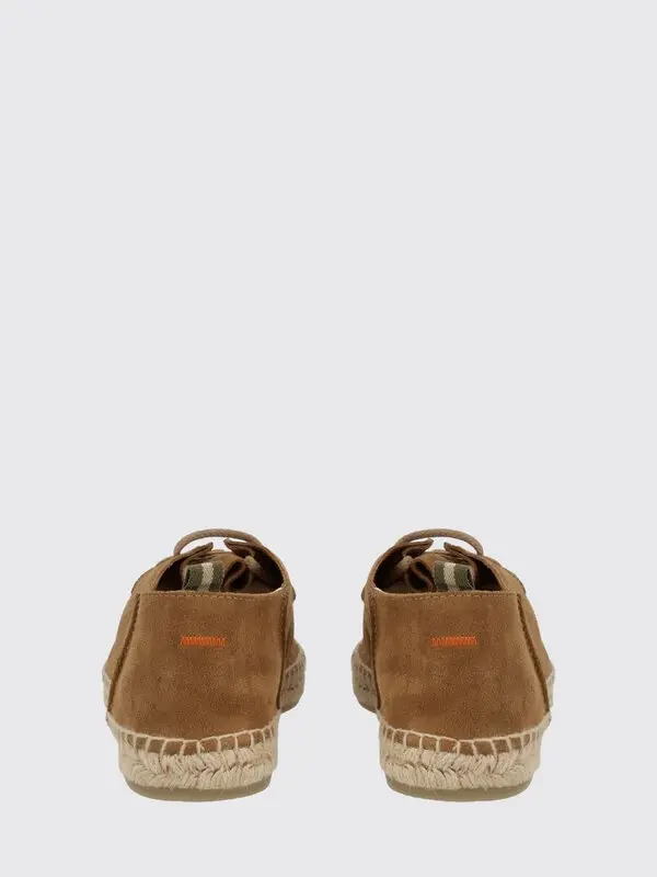 CastaÑer Ned Two-tone Suede Cowhide Lace-up Espadrilles