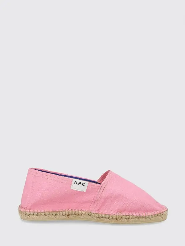 A.p.c. Cotton Espadrilles - Pink