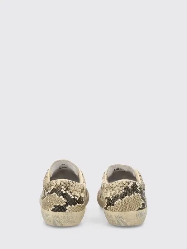 Premiata Python-print Leather Lace-up Sneakers