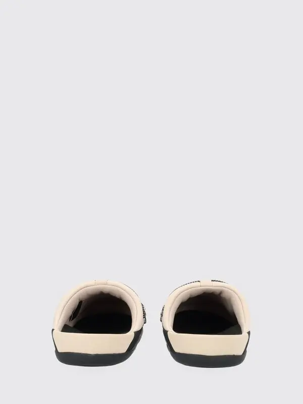Moon Boot Ripstop Nylon Flat Mules With Webbing Tapes And Rubber Sole