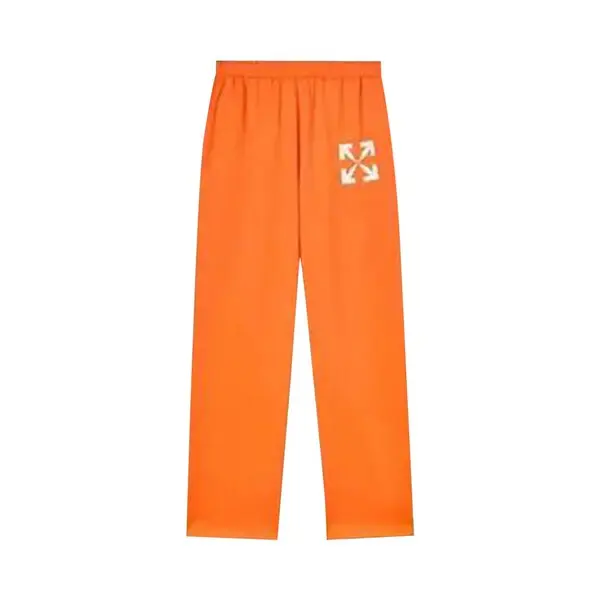 Off-White Arrow Printed Track Pants - Orange