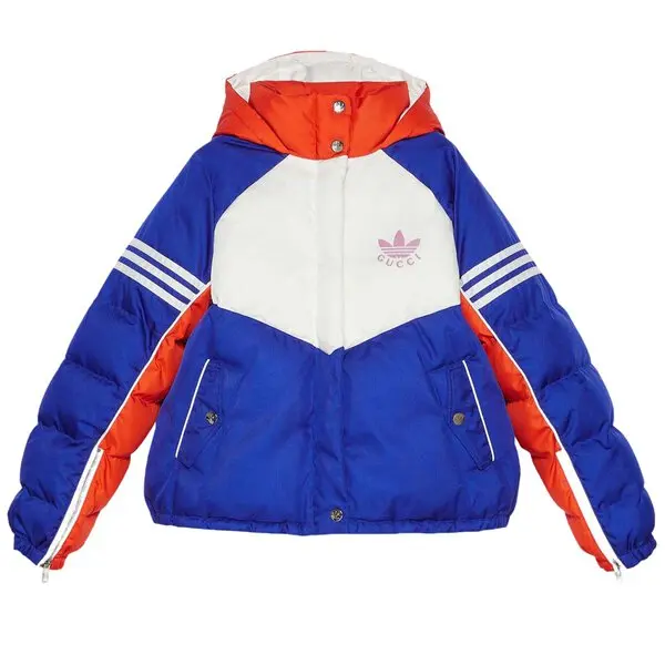 Gucci X Adidas Jacket /white/orange