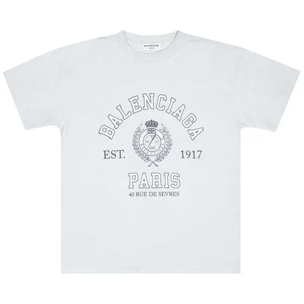 Balenciaga College 1917 T-shirt - White