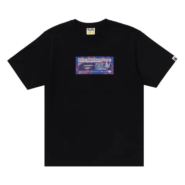 A BATHING APE Handprint Logo Tee
