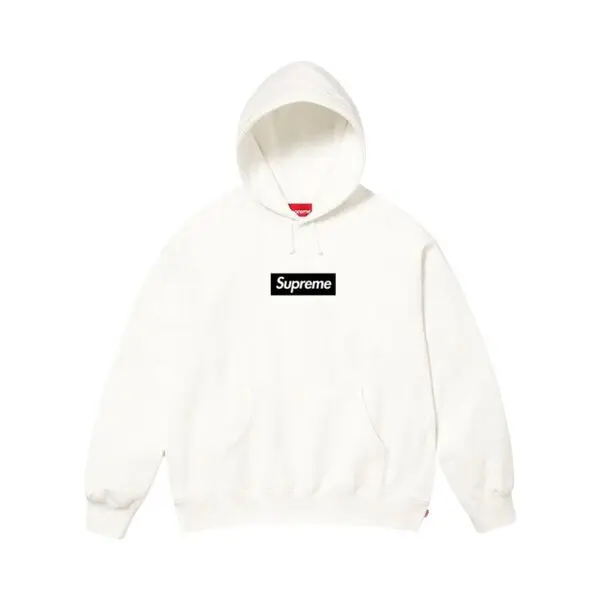Supreme Paris Box Logo Hooded Sweatshirt