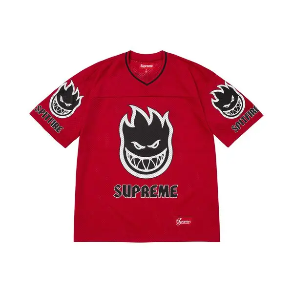 Supreme X Spitfire Jersey - Red