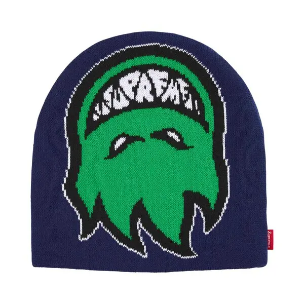 Supreme X Spitfire Beanie 'navy - Blue