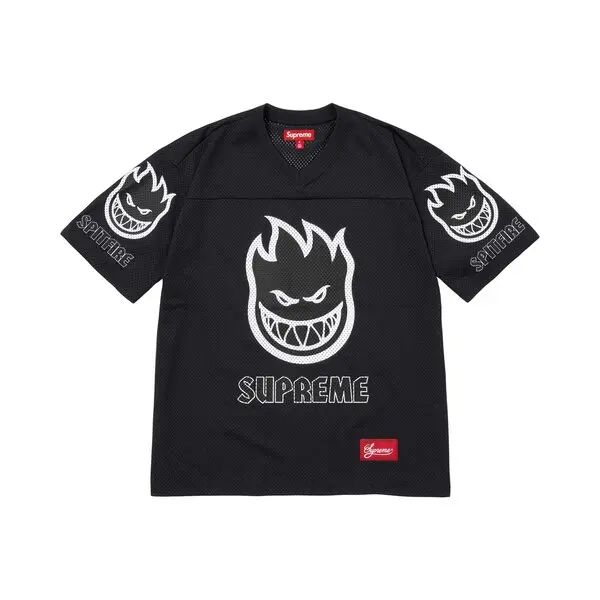 Supreme X Spitfire Jersey - Black