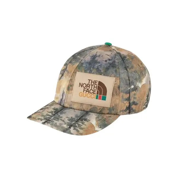 Gucci X The North Face Baseball Hat 'forest Print