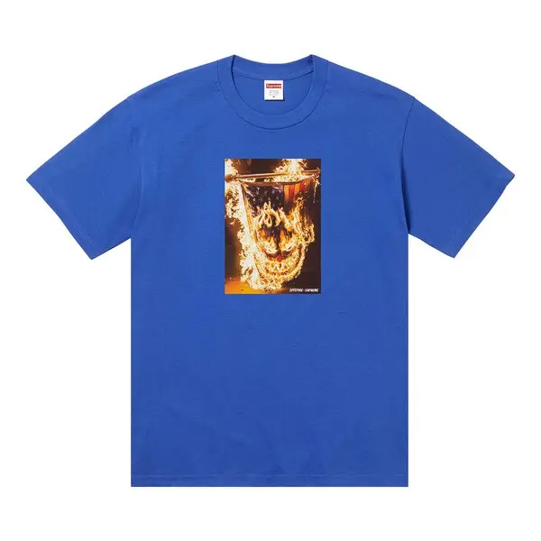 Supreme X Spitfire Flag Tee - Blue