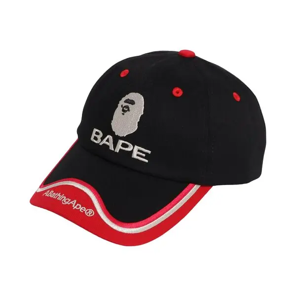 A BATHING APE Team Cap - Black
