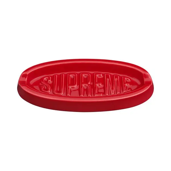 Supreme Oval Tray - Red