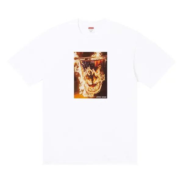 Supreme X Spitfire Flag Tee - White