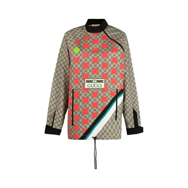 Gucci X The North Face Windbreaker 'beige/red - Tan