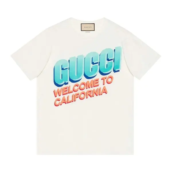Gucci Welcome To California T-shirt - White