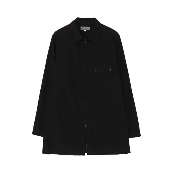 Yohji Yamamoto Chain Stitch Zip Opened Shirt