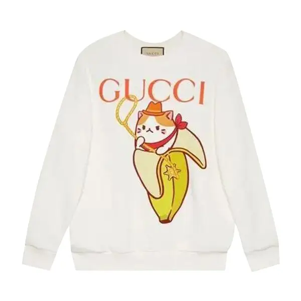 Gucci X Bananya Logo Printed Sweatshirt