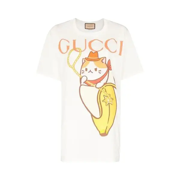 Gucci X Bananya Printed T-shirt