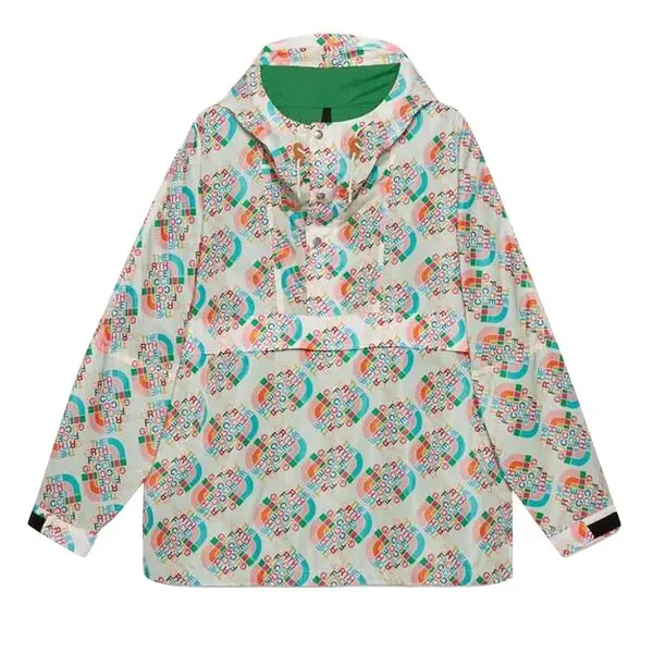 Gucci X The North Face Nylon Jacket 'ivory/multicolor