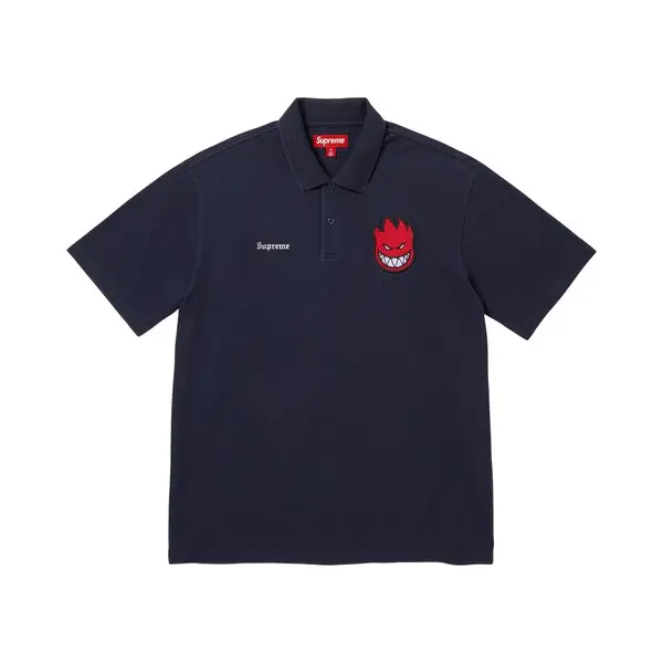 Supreme X Spitfire Polo 'navy
