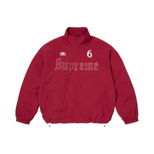 Supreme X Umbro Rhinestone Track Jacket