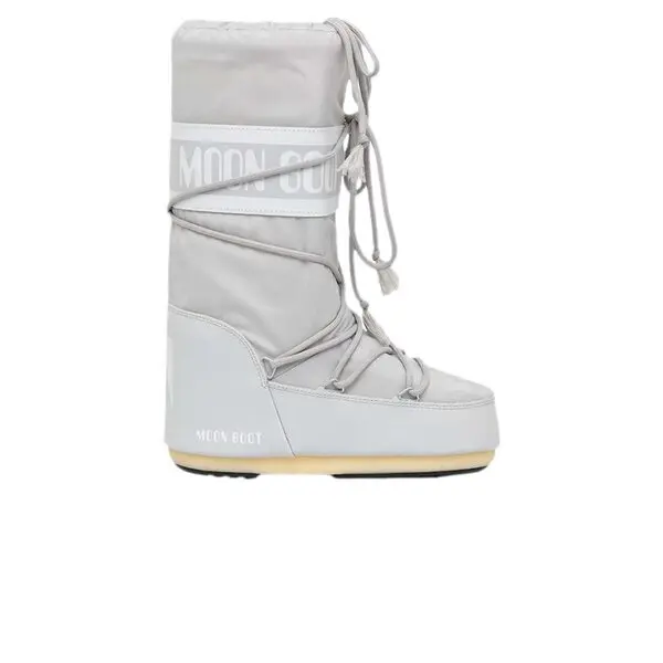 Moon Boot Icon Nylon Boot 'glacier - Grey