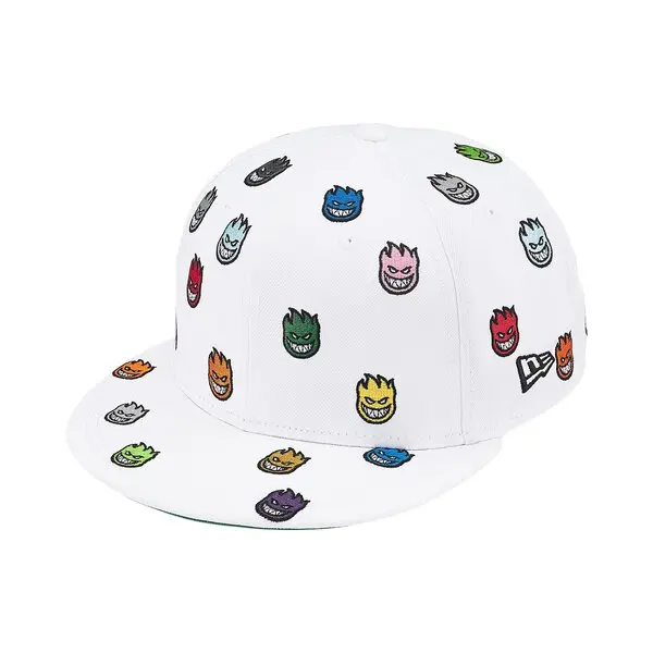 Supreme X Spitfire New Era Baseball Cap - White