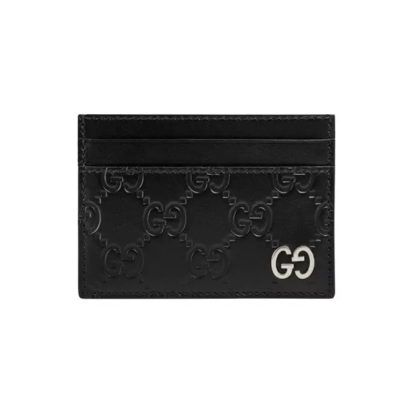 Gucci Signature Card Case - Black