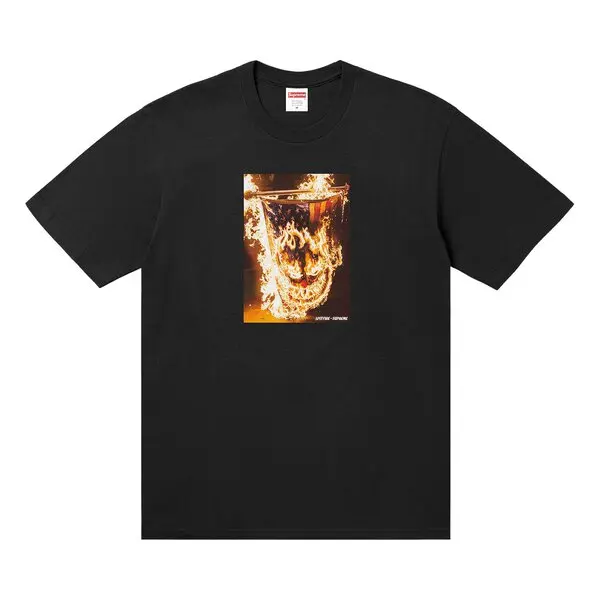 Supreme X Spitfire Flag Tee - Black