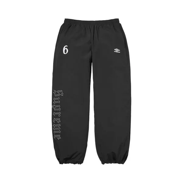 Supreme X Umbro Rhinestone Track Pant - Black