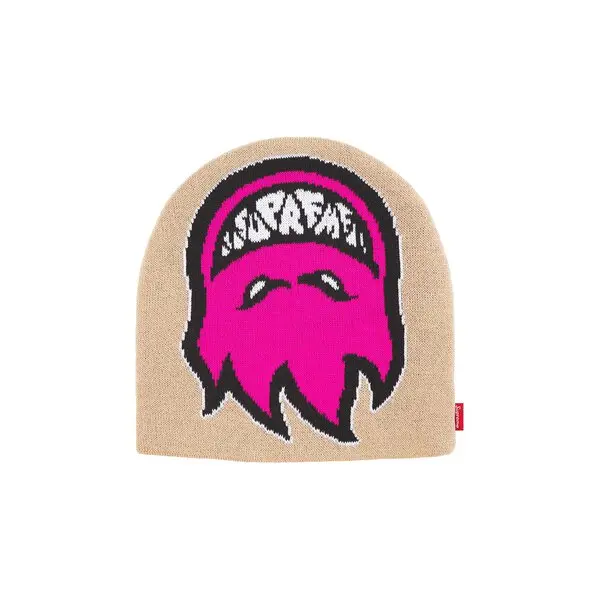 Supreme X Spitfire Beanie - Tan