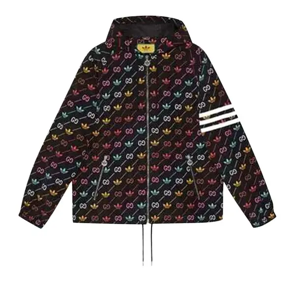 Gucci X Adidas Gg Trefoil Stripe Jacket /multicolor