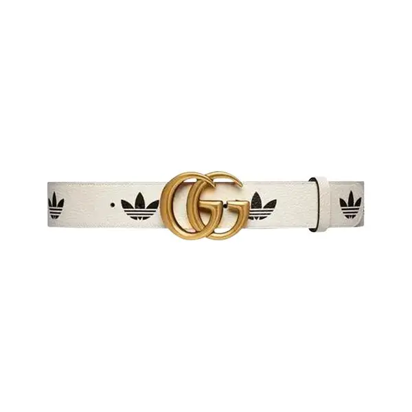 Gucci X Adidas Gg Marmont Belt /black - White