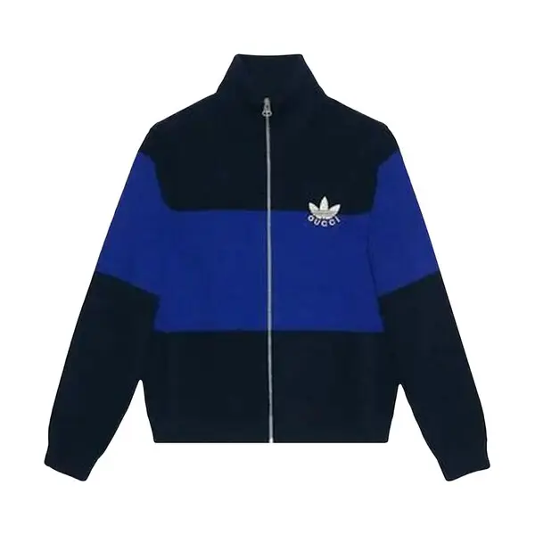 Gucci X Adidas Wool Zip Jacket 'dark