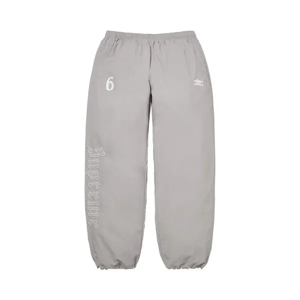 Supreme X Umbro Rhinestone Track Pant - Grey