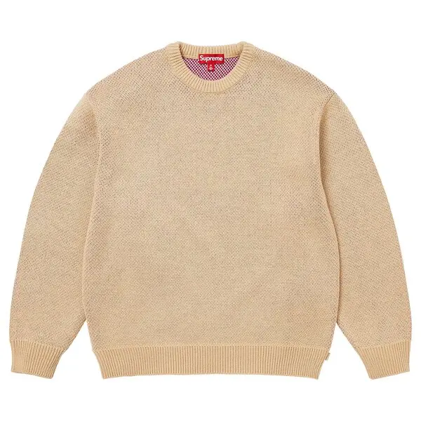 Supreme X Spitfire Knitted Pullover Sweater - Tan