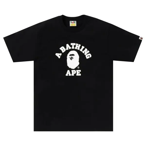 A BATHING APE Stone Eye College Tee - Black