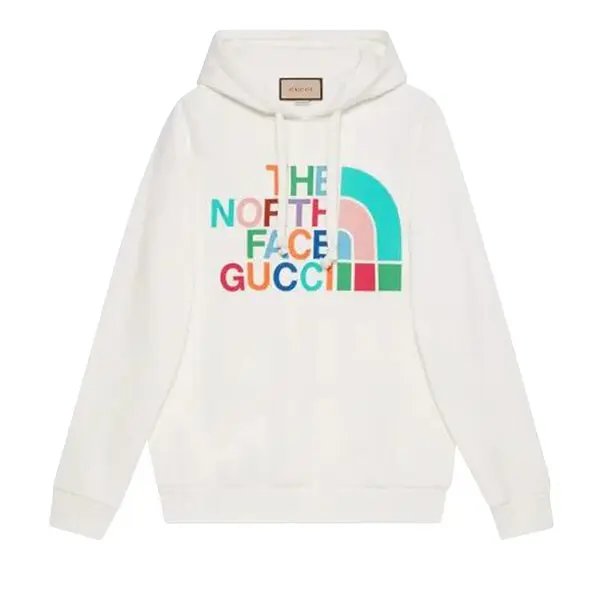 Gucci X The North Face Sweatshirt 'off White/multicolor