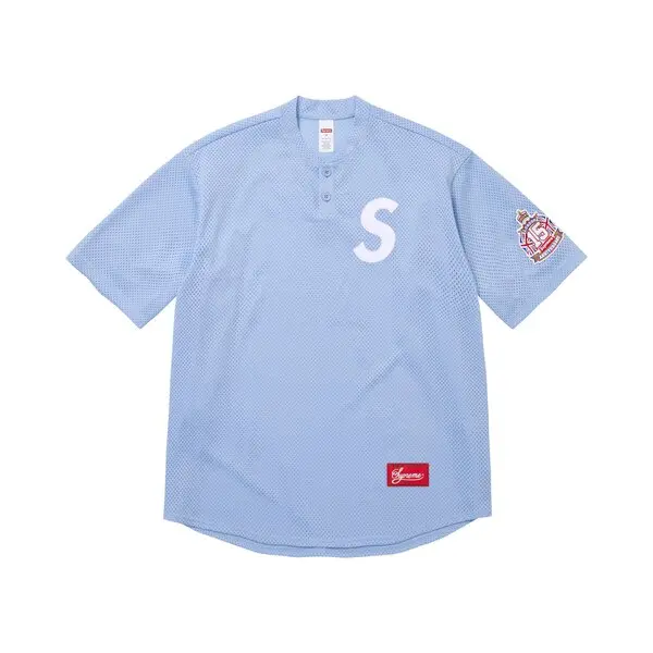 Supreme Shop S Logo Henley 'light London
