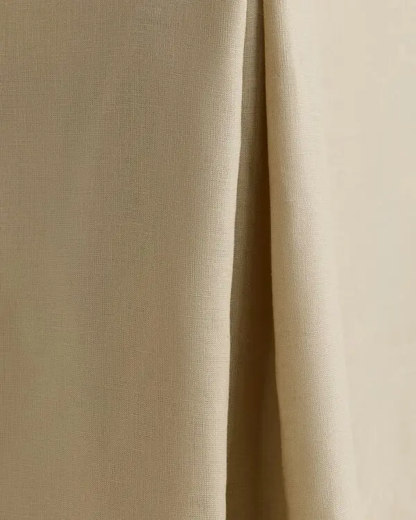 Quince European Linen Bed Skirt - Toffee