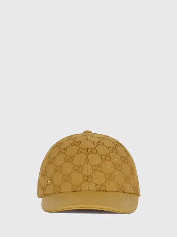 Gucci Monogrammed Baseball Cap - Cream