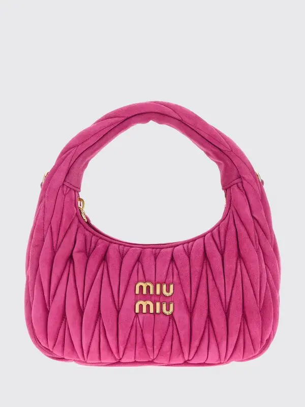 Miu Miu Quilted Mini Bag - Pink