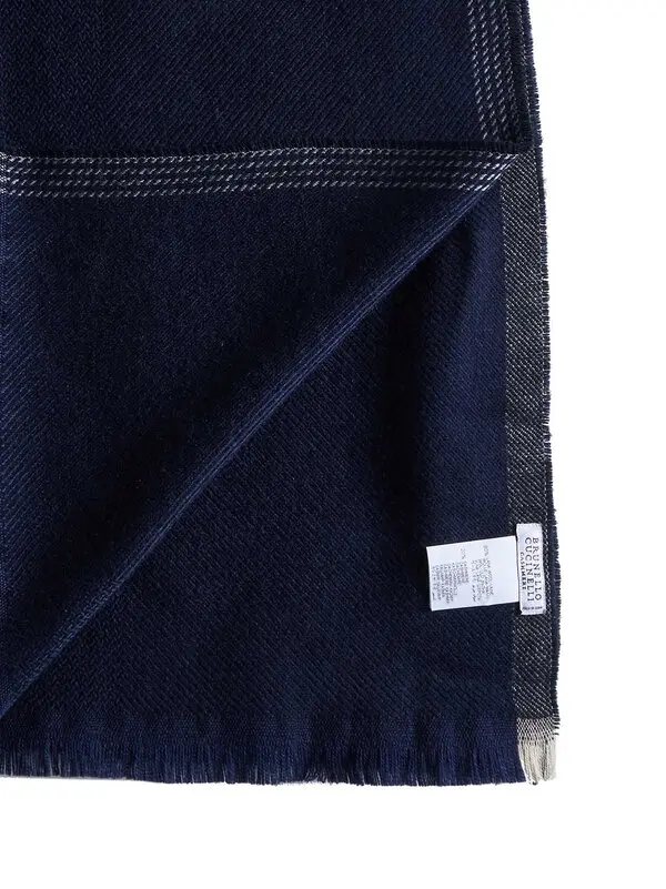 Brunello Cucinelli Wool And Cashmere Scarf