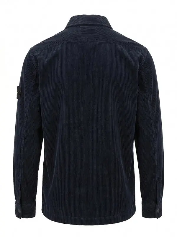Stone Island Organic Cotton Corduroy Shirt - Multicolor