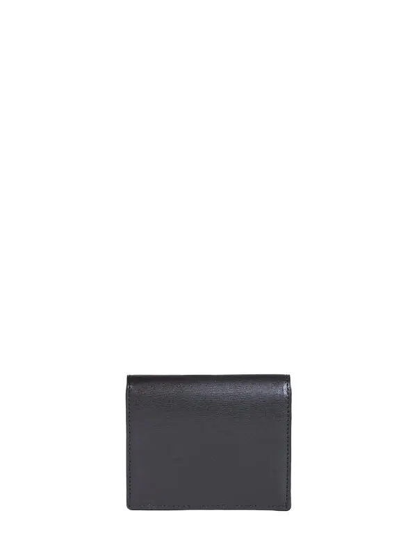 TOTEME Black T-lock Card Holder - Multicolor
